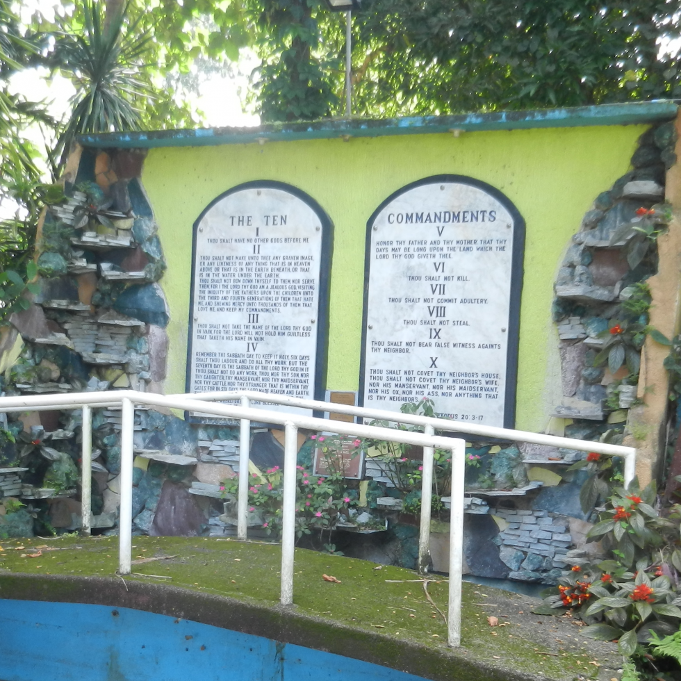 CPAC Prayer Garden (Ten Commandment’s Park) | Central Philippine ...